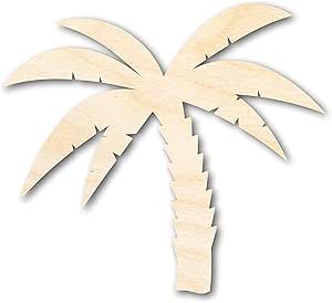 Amazon.com: Unfinished Wood Palm Tree Shape Craft up to 36" 10" / 1/8"