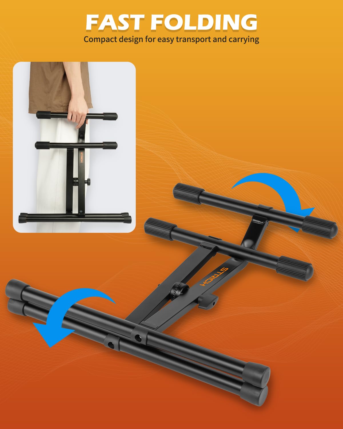 Snapklik.com : Amp Guitar Stand, Middle Profile Guitar Combo Speaker ...