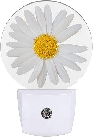 Amazon.com: GANTINIR Daisy Night Light Chamomile Night Lights LED Lamp ...