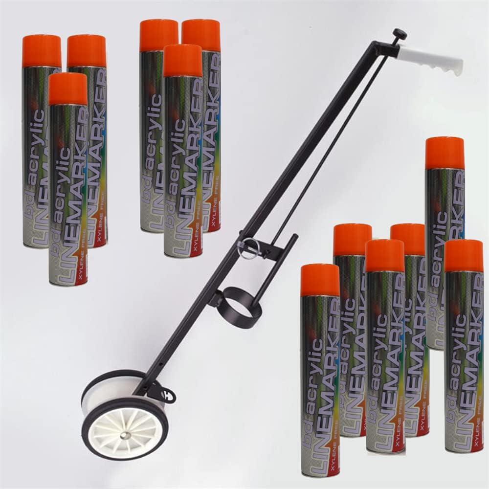 Floor Line Marker Spray Paint & 1x 2 Wheel Line Marker Spray Paint ...