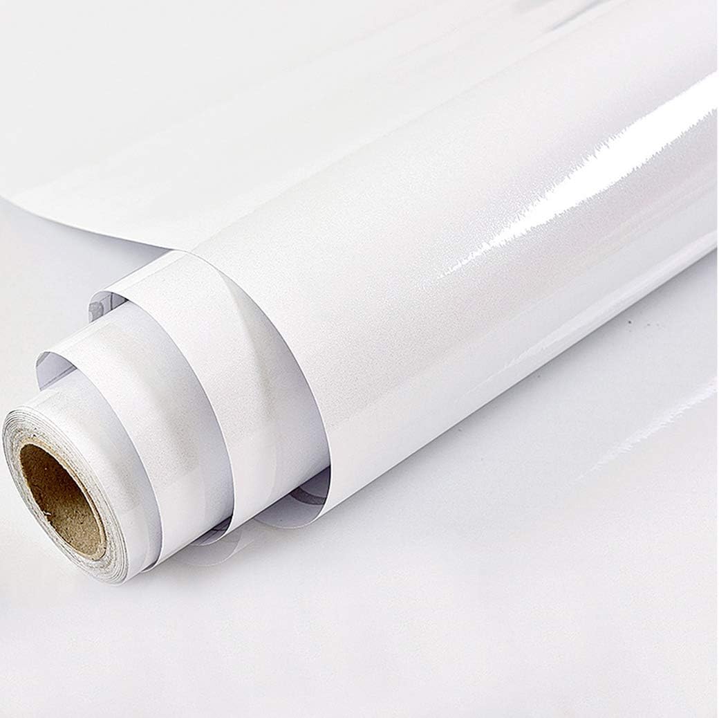Amazon.com - White Adhesive Contact Paper Shelf Liner Countertop ...