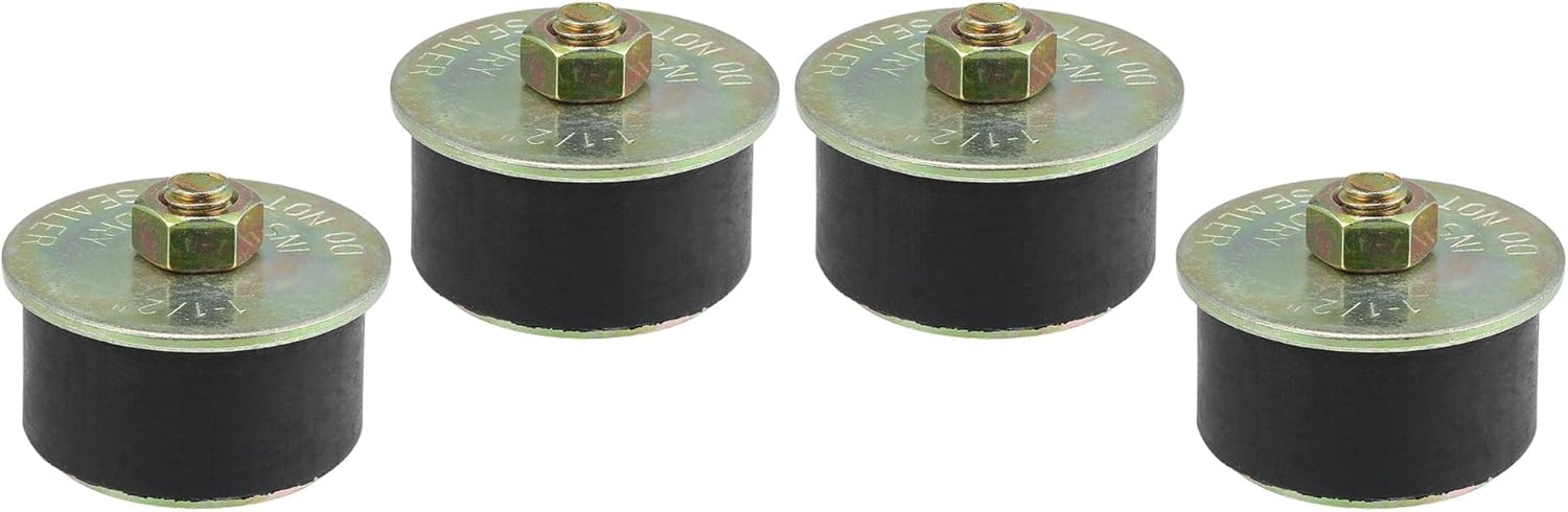 X AUTOHAUX 4pcs Automotive Rubber Freeze Plug Rubber Expansion Plug Fit ...
