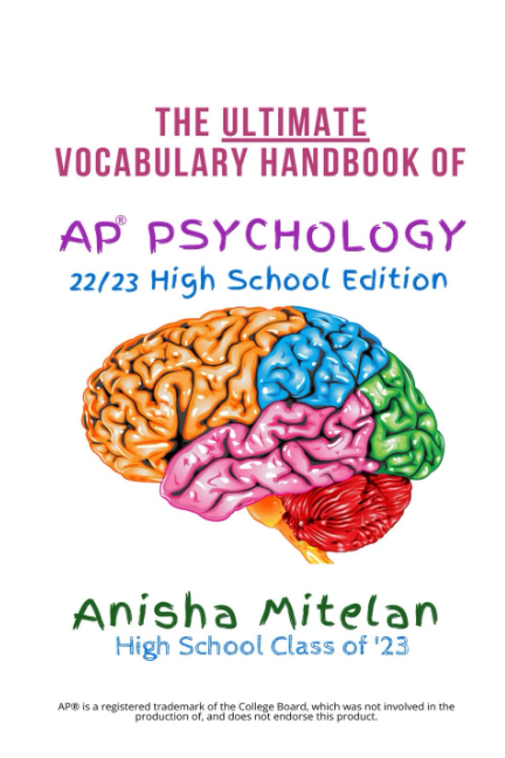 The Ultimate Vocabulary Handbook of AP Psychology: 20/23 High School ...