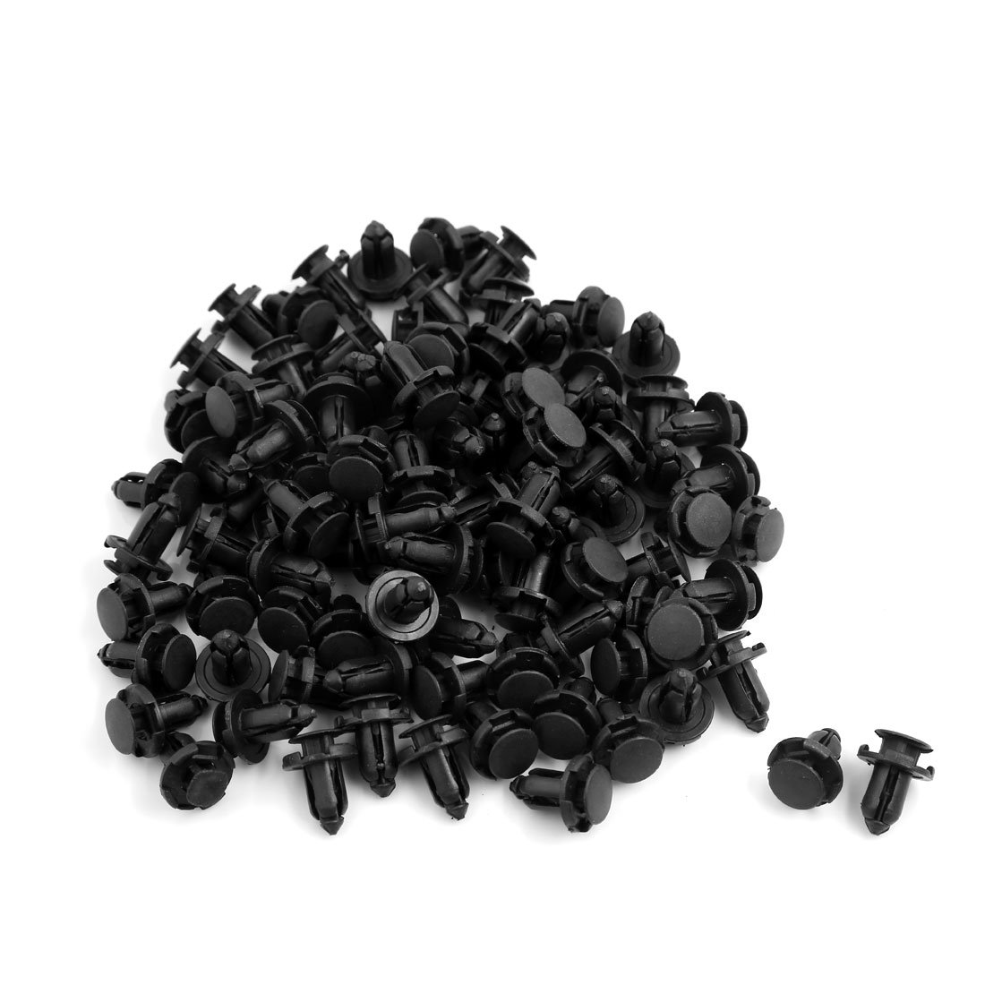 Amazon.com: uxcell 100 Pcs Plastic Splash Guard Fastener Rivet Clips ...