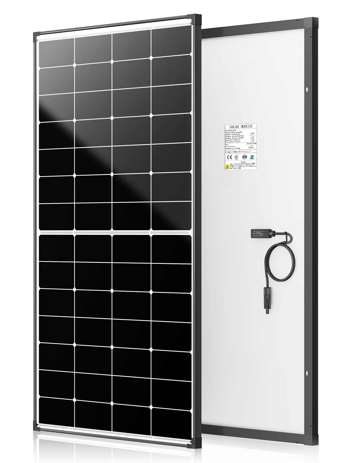 Snapklik.com : 220W Solar Panel, 25.4% High Efficiency Monocrystalline