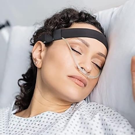 Amazon.com: ZXMOBY 4Pcs Oxygen Nasal Cannula Headband and Prevent The ...