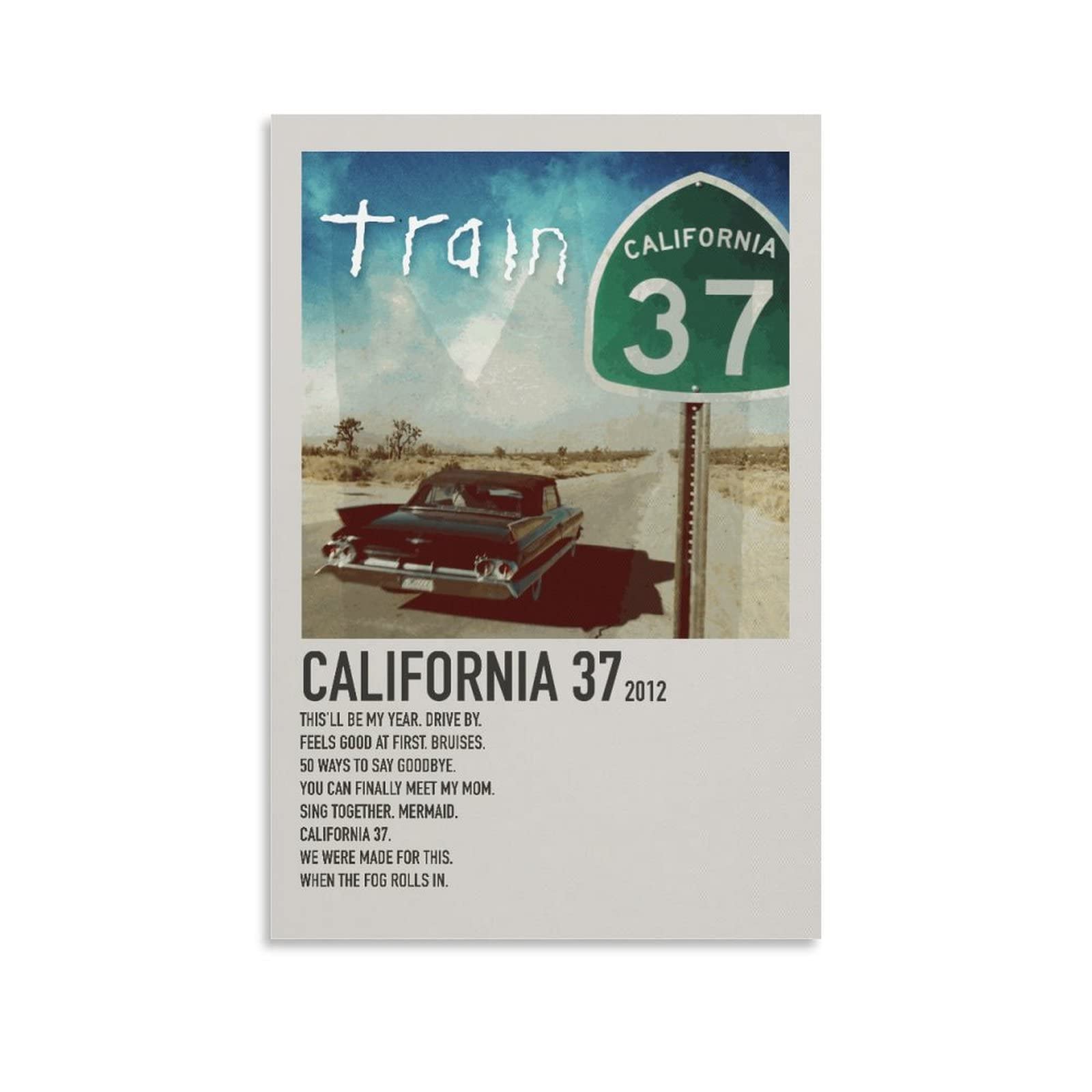 California 37 Tour Poster