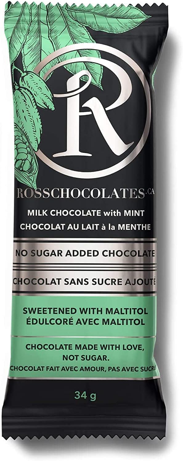 Ross Chocolates Mint Bar, 34 gram, Chocolate : Amazon.ca: Grocery ...