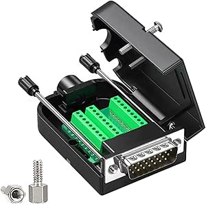 Amazon.co.jp: DB26 Serial Adapter 26 Pin Connector Terminal Connector ...