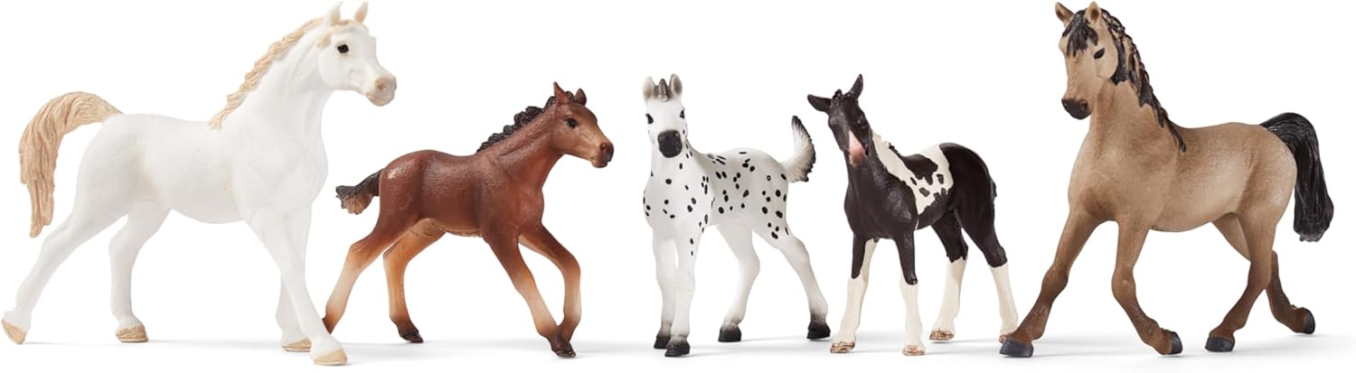 Schleich Horse Club 5-Piece Horse Collector Horse Gift Set for Girls ...
