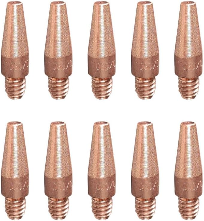 10 pcs Tapered Contact Tips .030 fit Lincoln Power MIG 140MP PowerMIG ...