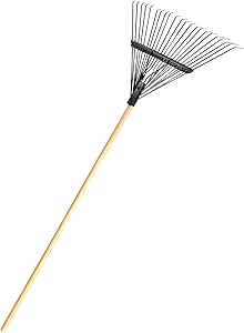 Amazon.com : Ames True Temper Eagle Steel Rake With 48-Inch Wood Handle ...