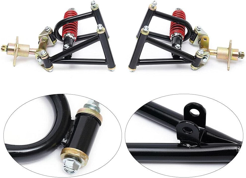Amazon.com: Front Suspension Swingarm Assembly, Upper & Lower 340mm ...