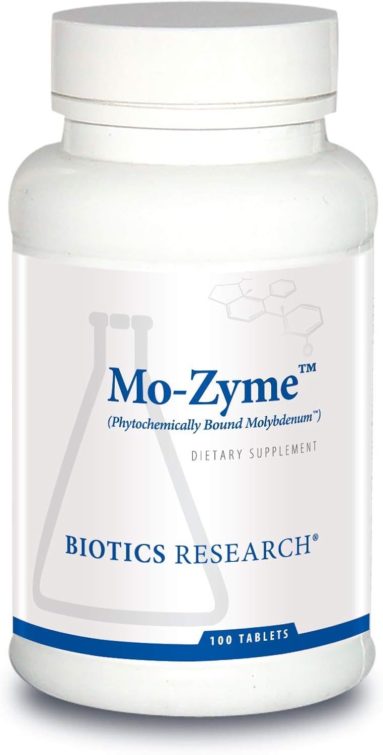 Amazon.com: Biotics Research Mo-Zyme Molybdenum 50 micrograms, Liver Support, Detoxification ...