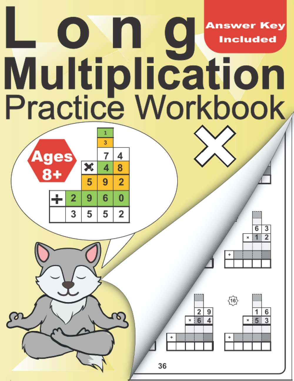Buy Long Multiplication Workbook Grade 3 4 5: Multiplication Sheets 3rd ...