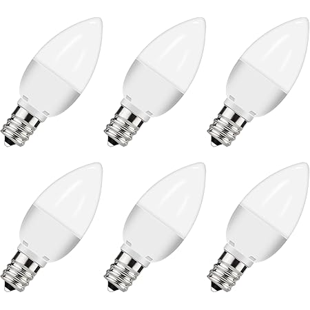 Visther C7 LED-COB Night Light Bulbs, E12 Base Candelabra Replacement ...