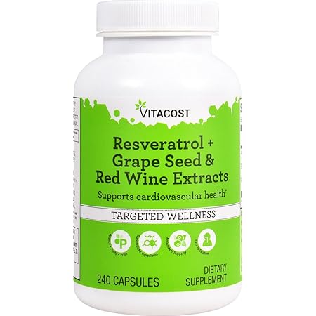 Amazon.com: Doctor's Best French Red Wine Grape Extract, Non-GMO, Vegan ...