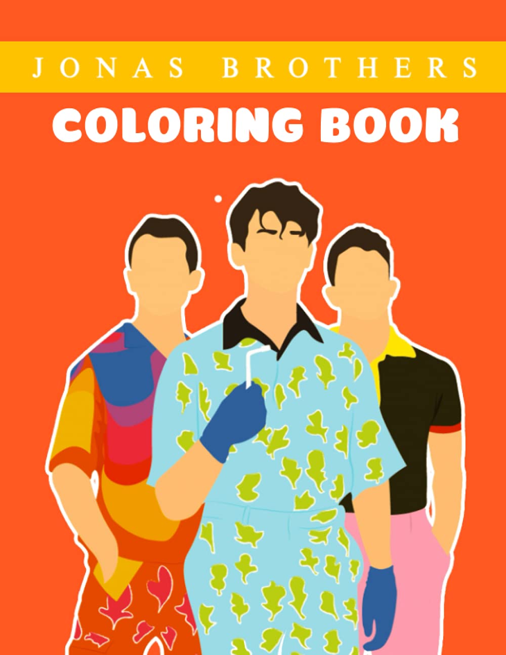 Buy Jonas Brothers Coloring Book: A Cool Coloring Book With Many ...