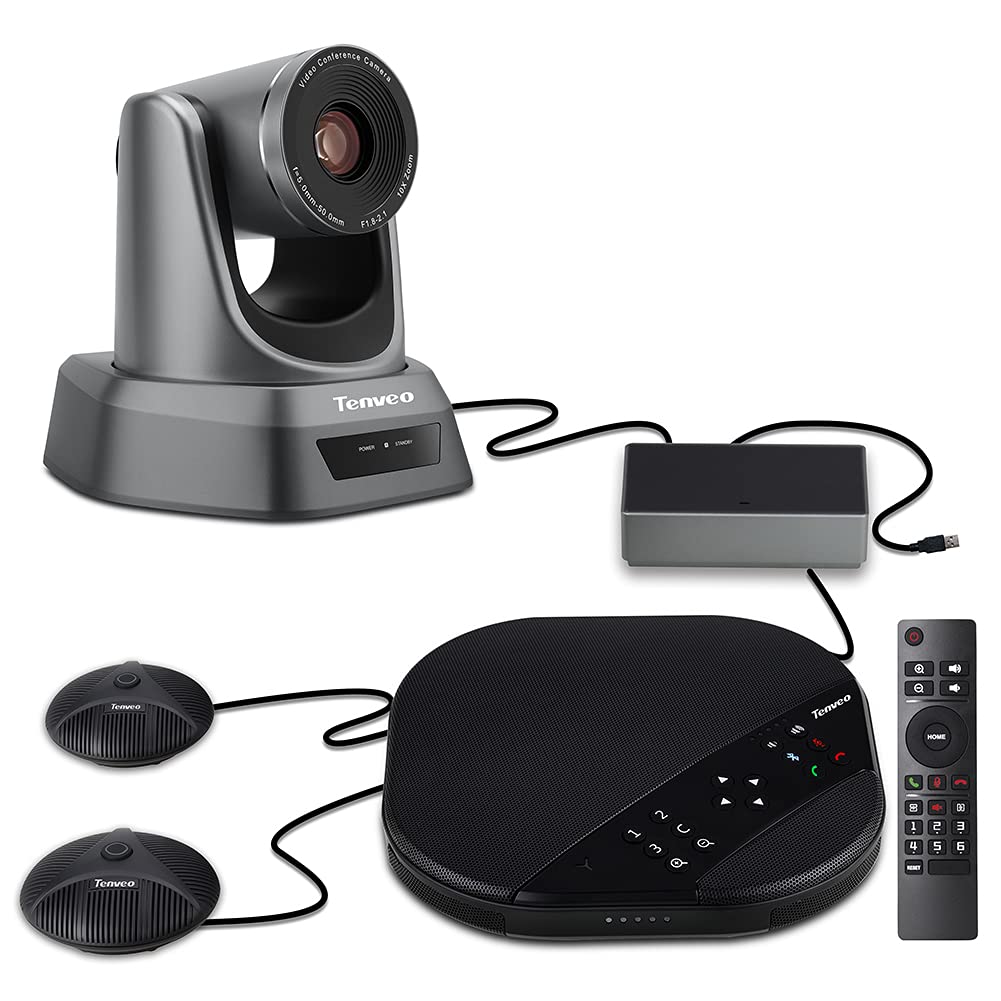 Tenveo Video Conference System With 3x 10x Optical Zoom Conference ...