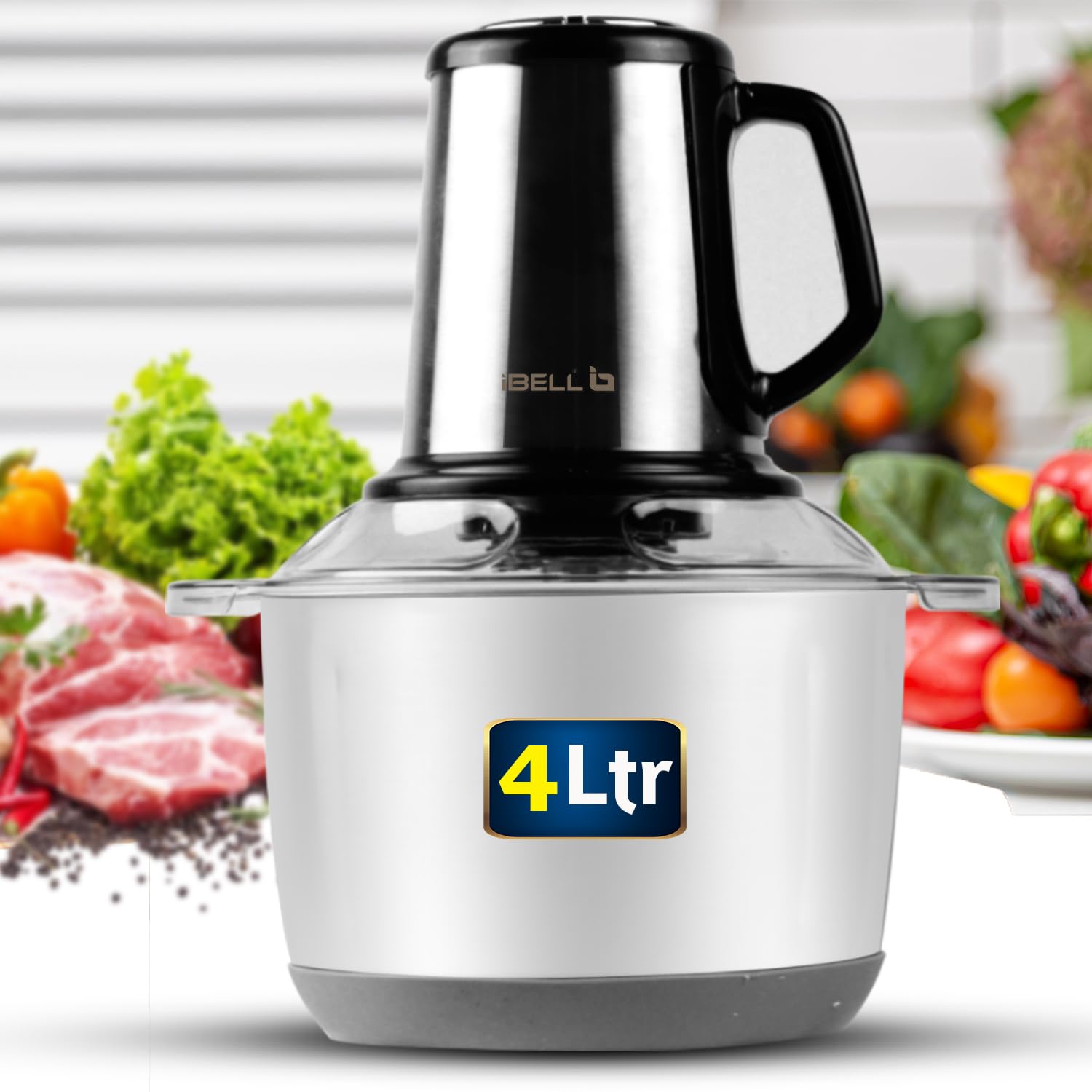 Buy iBELL MT340H Meat Grinder Heavy Duty Keema Machine for Chopping ...
