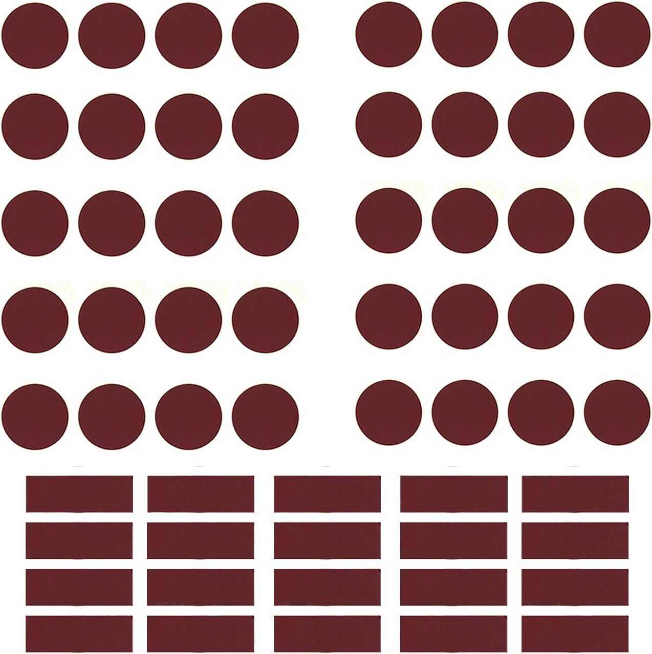 Amazon.com: 16 Count - Sheet of Adhesive Match Striker Strip Stickers ...