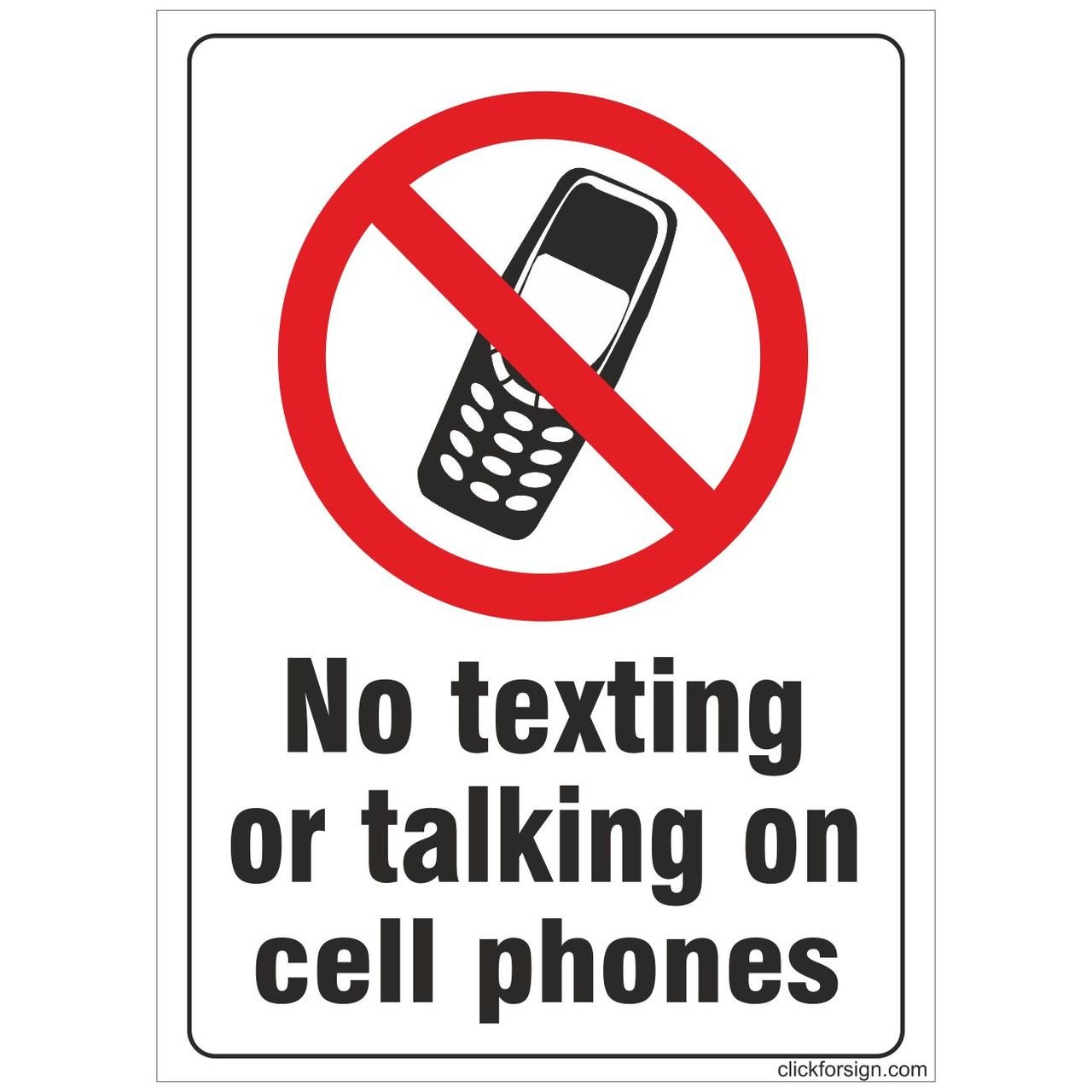 Talking On Cell Phone