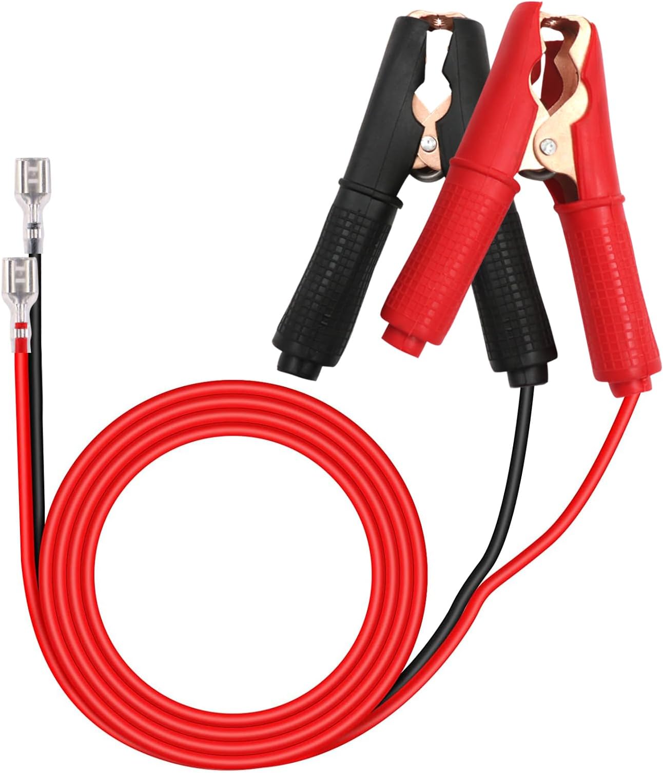 KUNCAN Battery Alligator Clips to O Ring Terminal Harness Wire 2 Pin ...