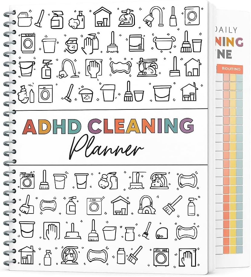 Amazon.com : ADHD Cleaning Planner, Reusable Cleaning Schedule and ...