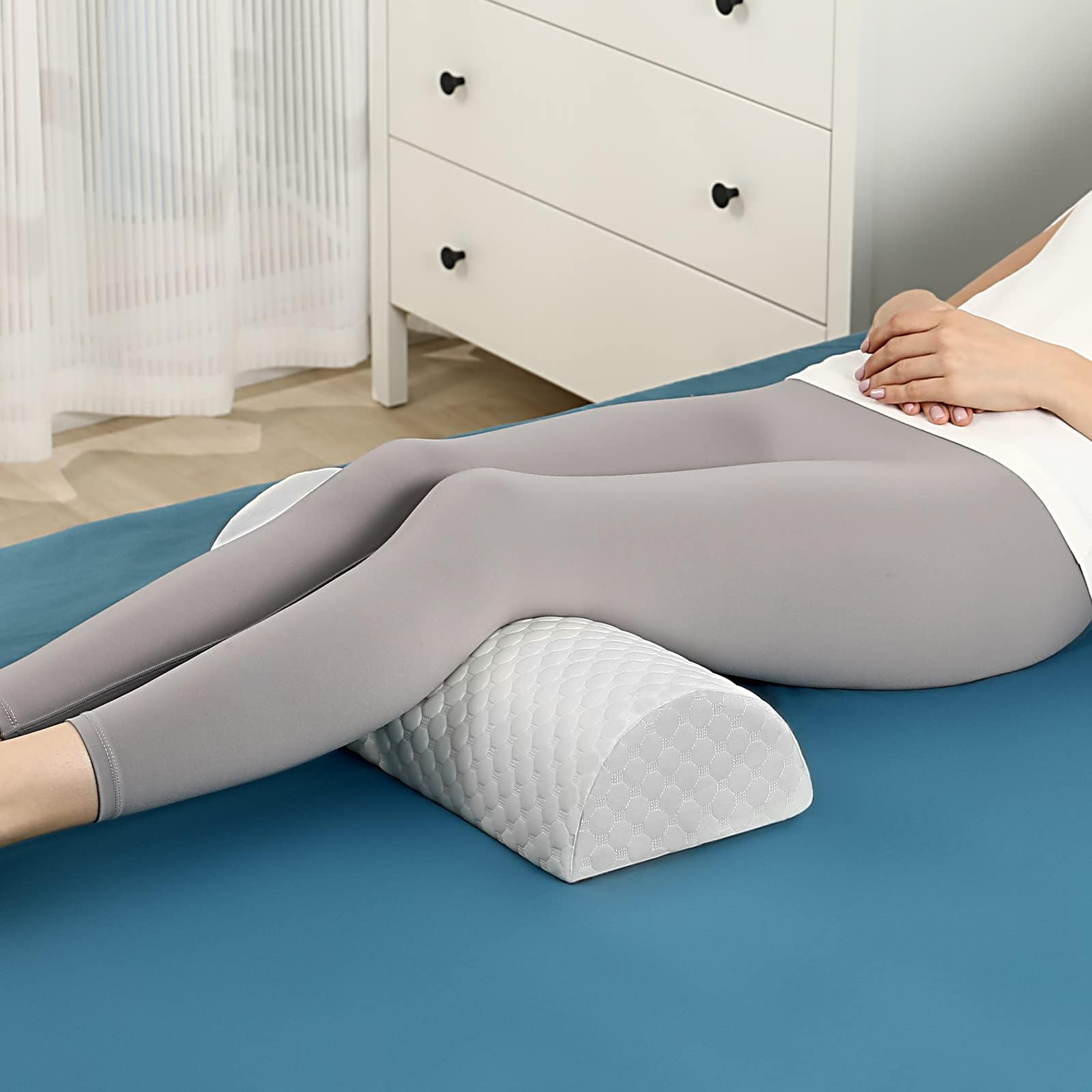 Amazon.com: Leg Pillows Foam Support Pillow for Sleeping,Leg Pillow for Sleeping On Side, Memory ...