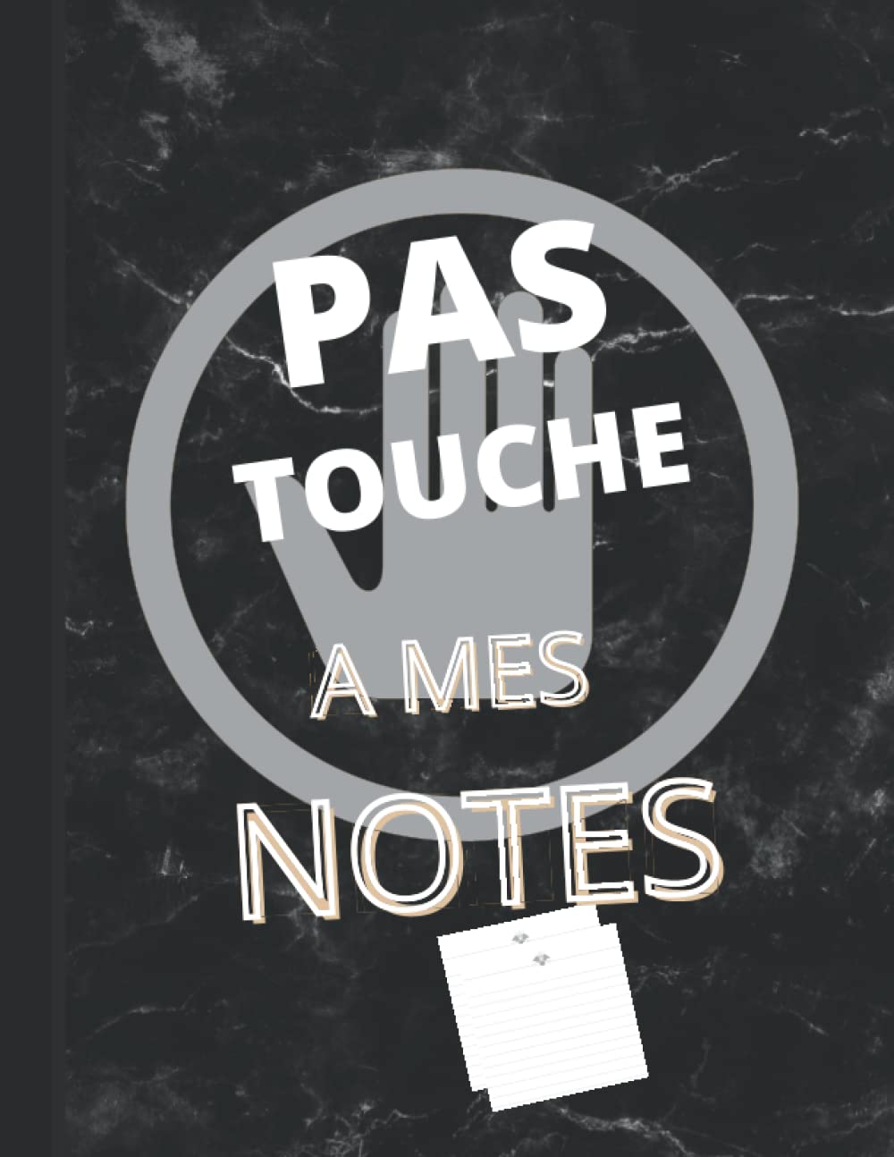 Pas Touche A Mes Notes Carnet De Notes Original Noir | Desertcart PAKISTAN