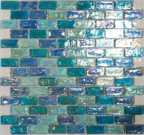 Reflections Blend 12 1x2 - Glass Tiles - Amazon.com