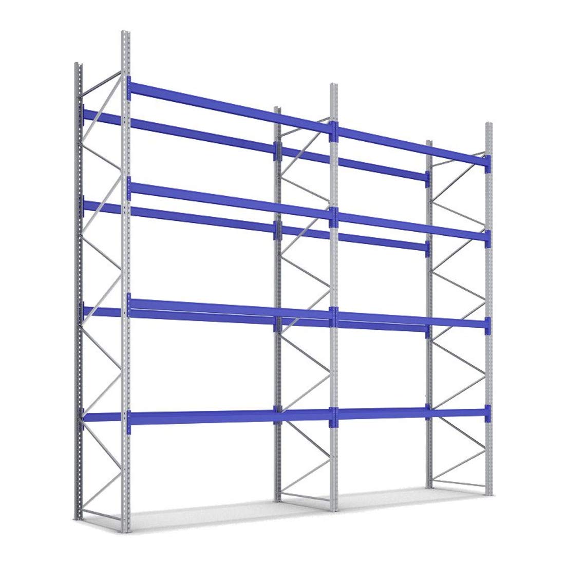 Bito 26 42551 Trays complete Shelving Unit 1000 kg Weight, 5500 mm x ...