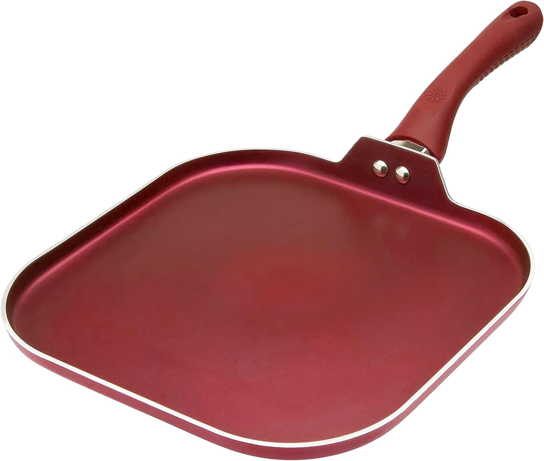 Amazon.com: G&D Aluminum Non-stick Induction Compatible Flat Tawa ...