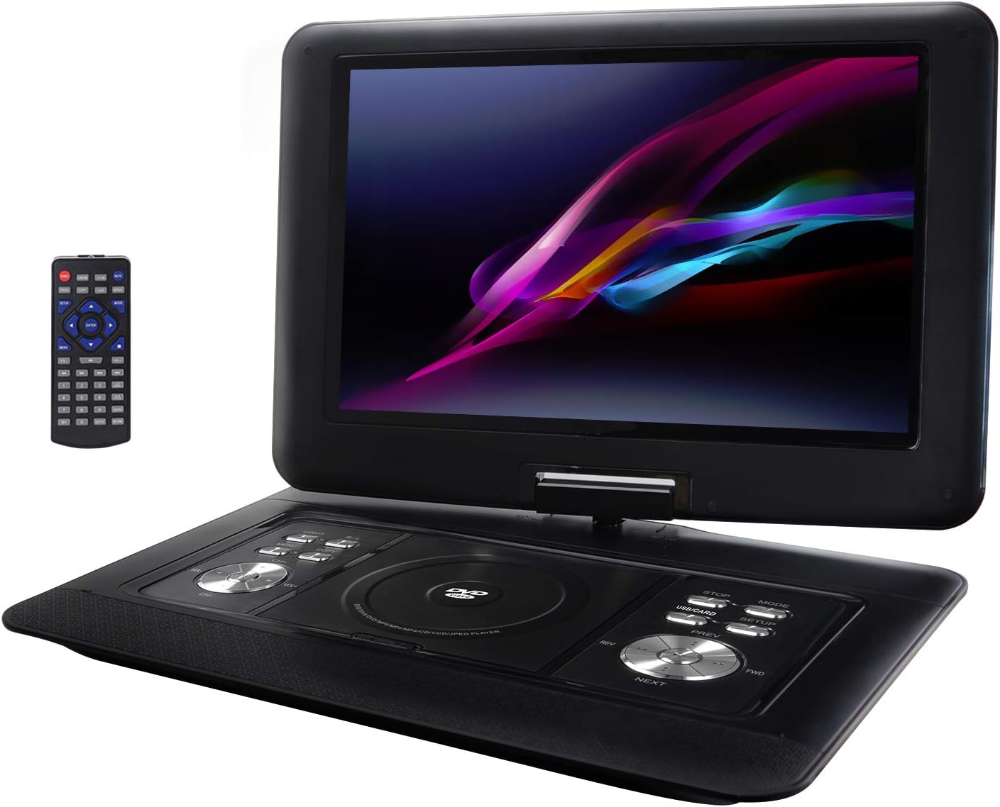 Amazon.com: Trexonic 14.1" Portable DVD Player with TFT-LCD Screen and ...