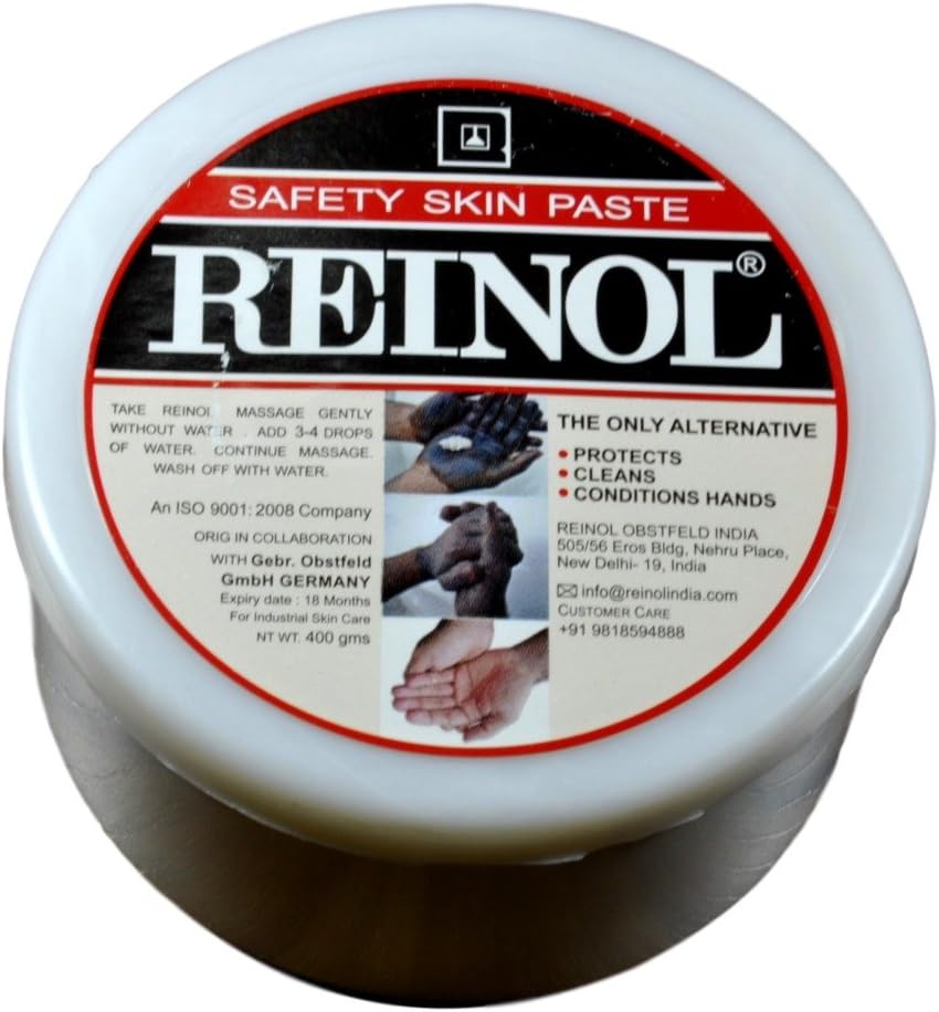TheCoolio RSSP-400 Reinol Safety Skin (Hand Cleaning) Paste, 400g ...