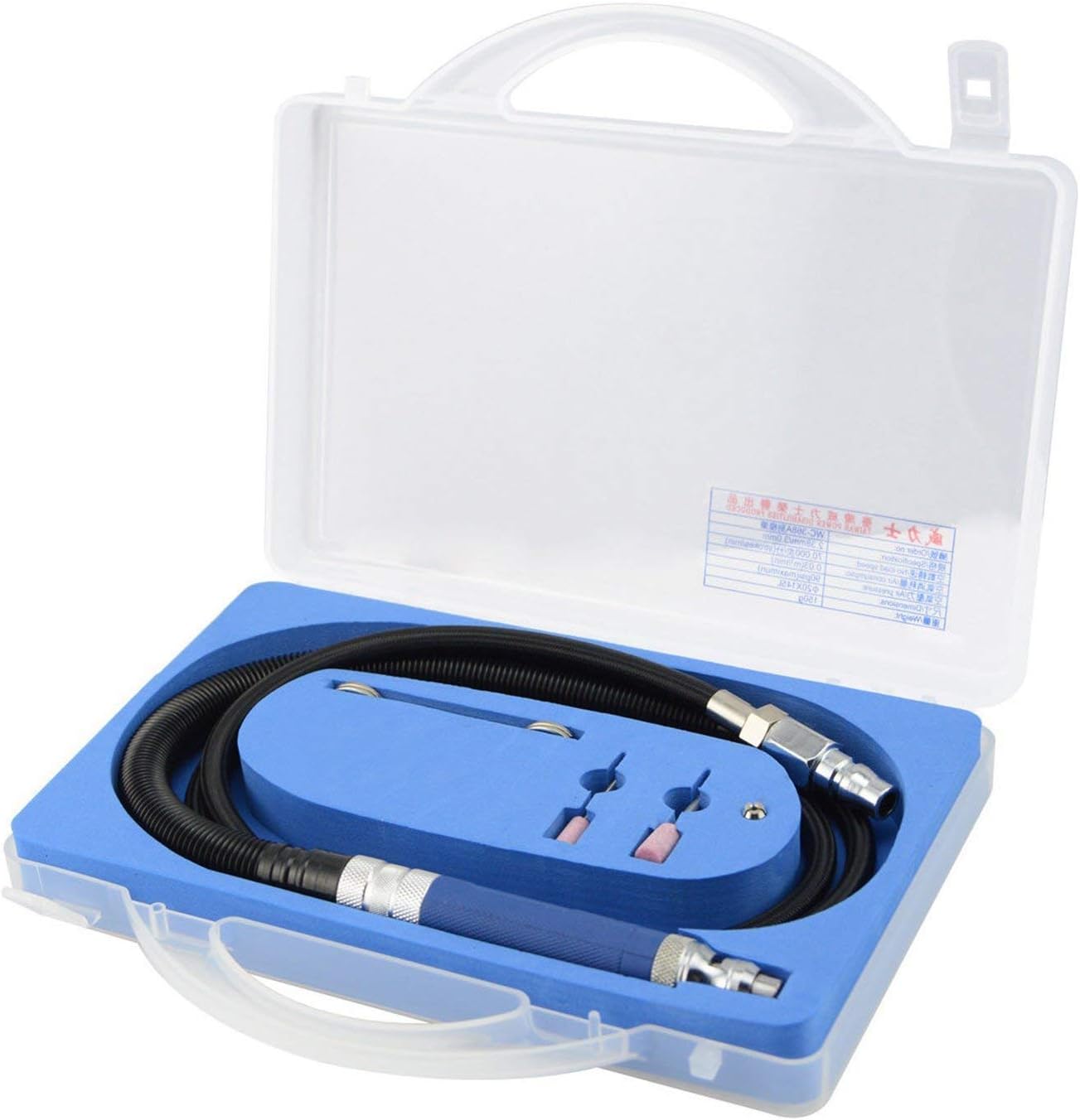 SHININGEYES 1/8" Micro Air Grinder, Pneumatic Micro Air Pencil Die ...
