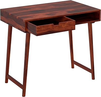 Amazon Brand - Solimo Apluz Computer Table with 3 Drawers (Solid ...