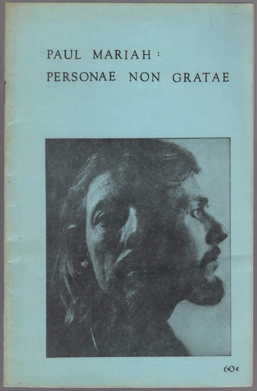 Personae Non Gratae: Mariah, Paul: Amazon.com: Books