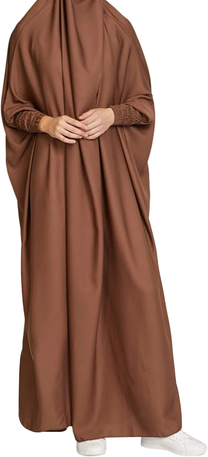 Generic One Piece Full-Length Prayer Abaya for Muslim Women One Size ...