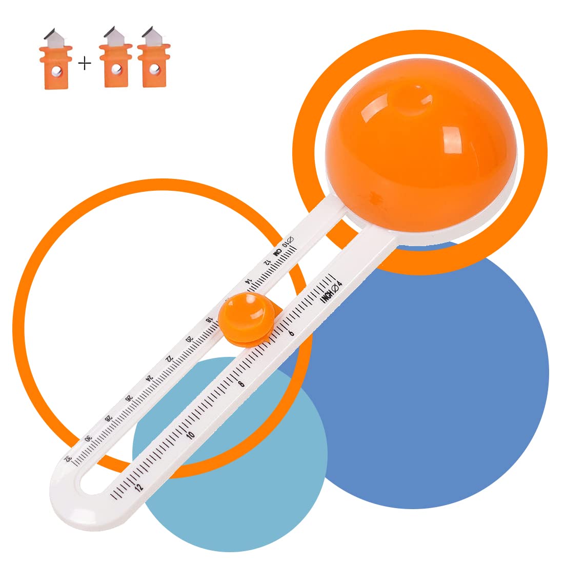 Circular Paper Cutter Cut Circle Paper Trimmer Scrapbooking Tool Rotary ...