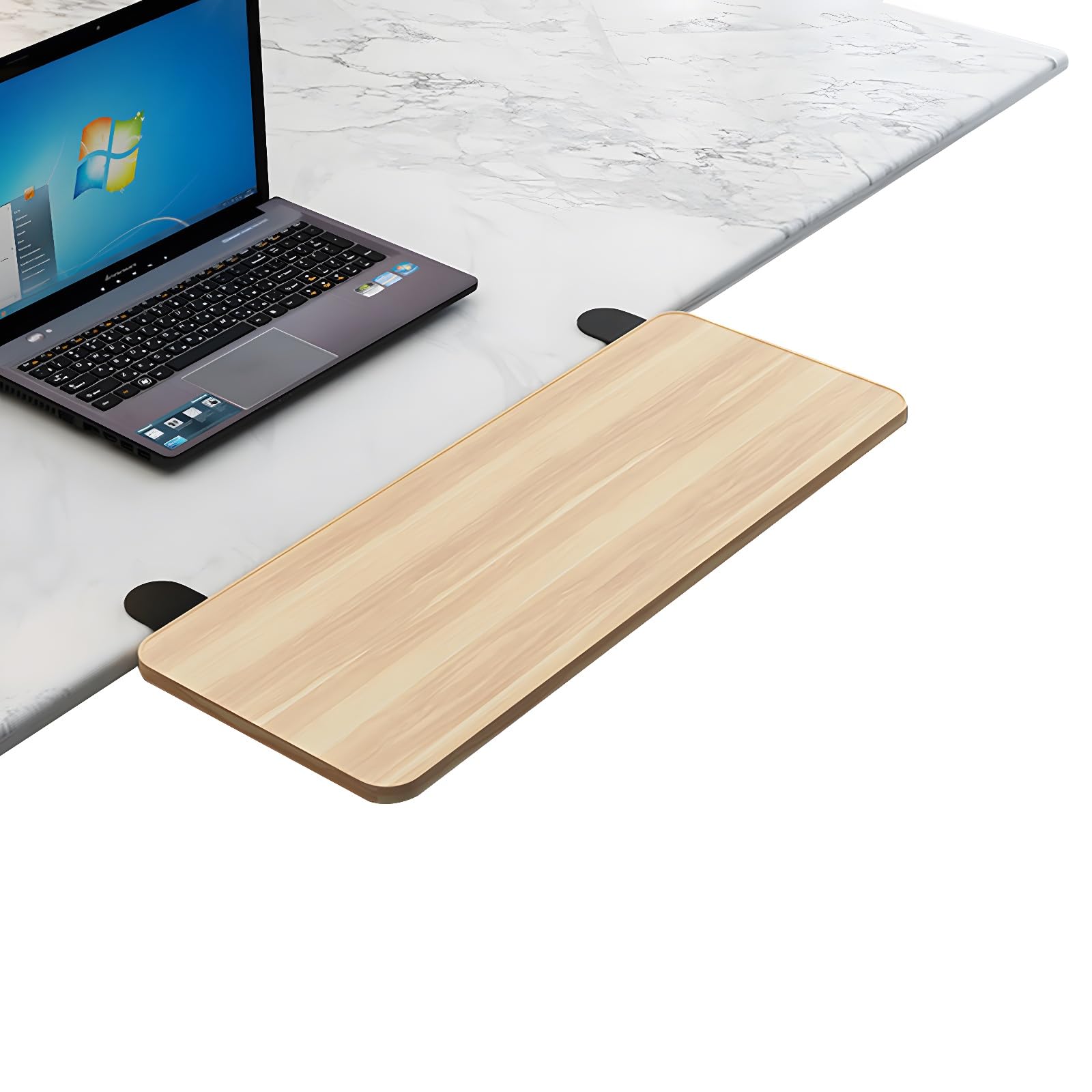 NUACOS Desk Extender Horizontal Alignment Computer Desktop Keyboard ...