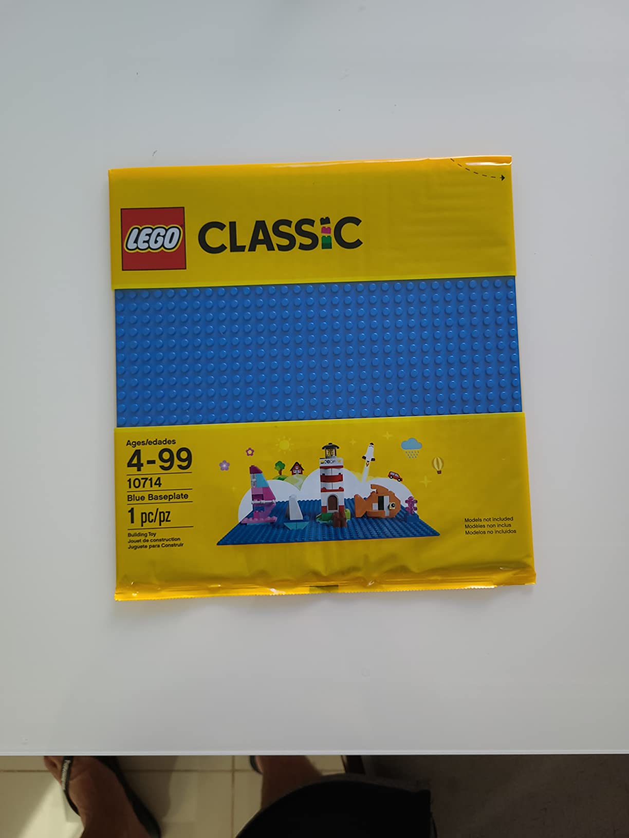 LEGO Classic ─ 10714 Base de Construção Azul ─ Kit de construção (1 ...