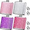 Amazon.com | Umigy 4 Pcs Diamond Flasks for Liquor for Women, 6 oz ...
