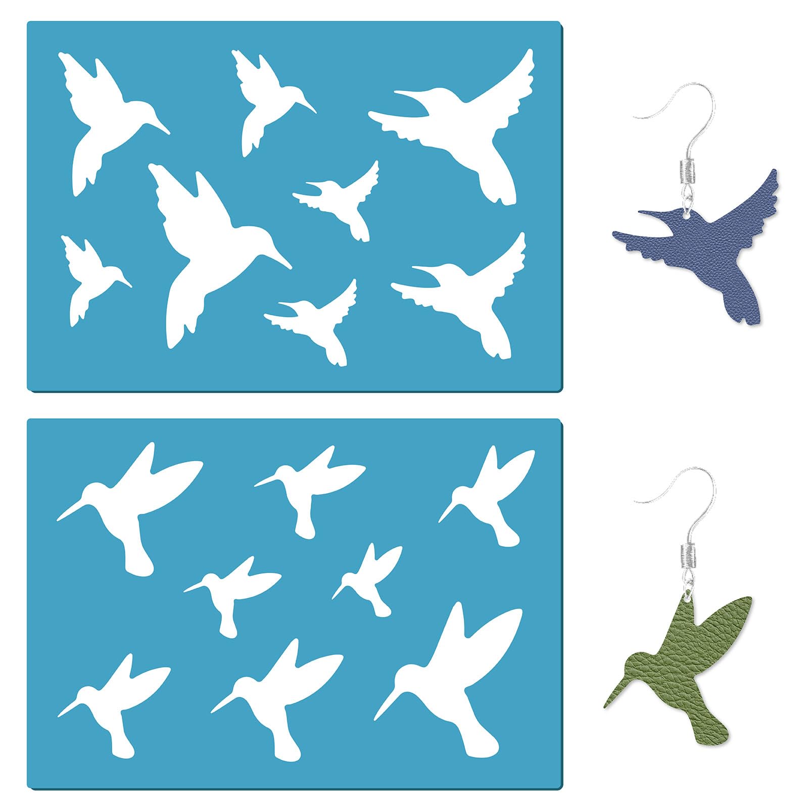 flying bird craft template