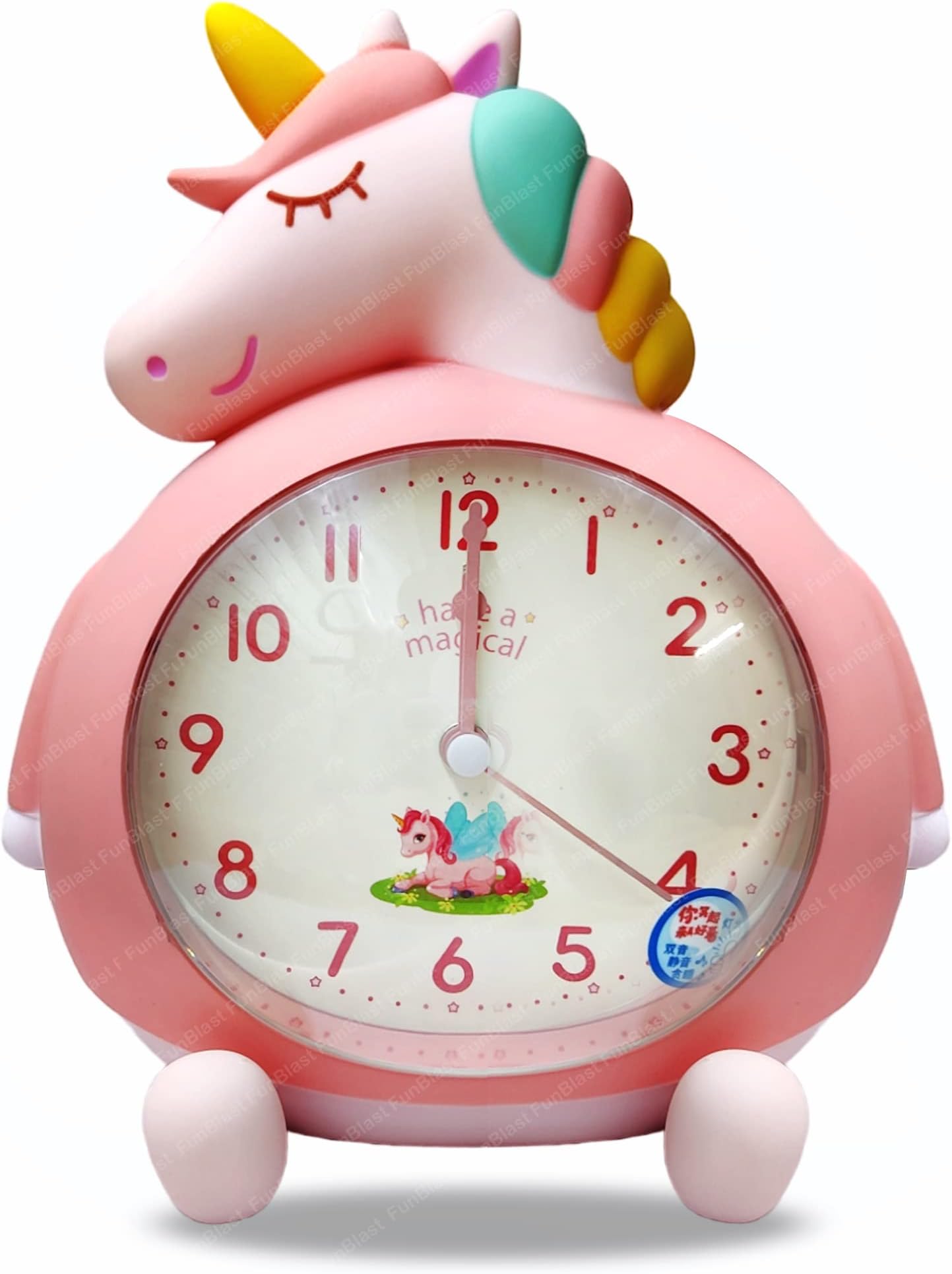 Buy FunBlast Alarm Clocks – Unicorn Alarm Clock for Kids - Table Alarm ...