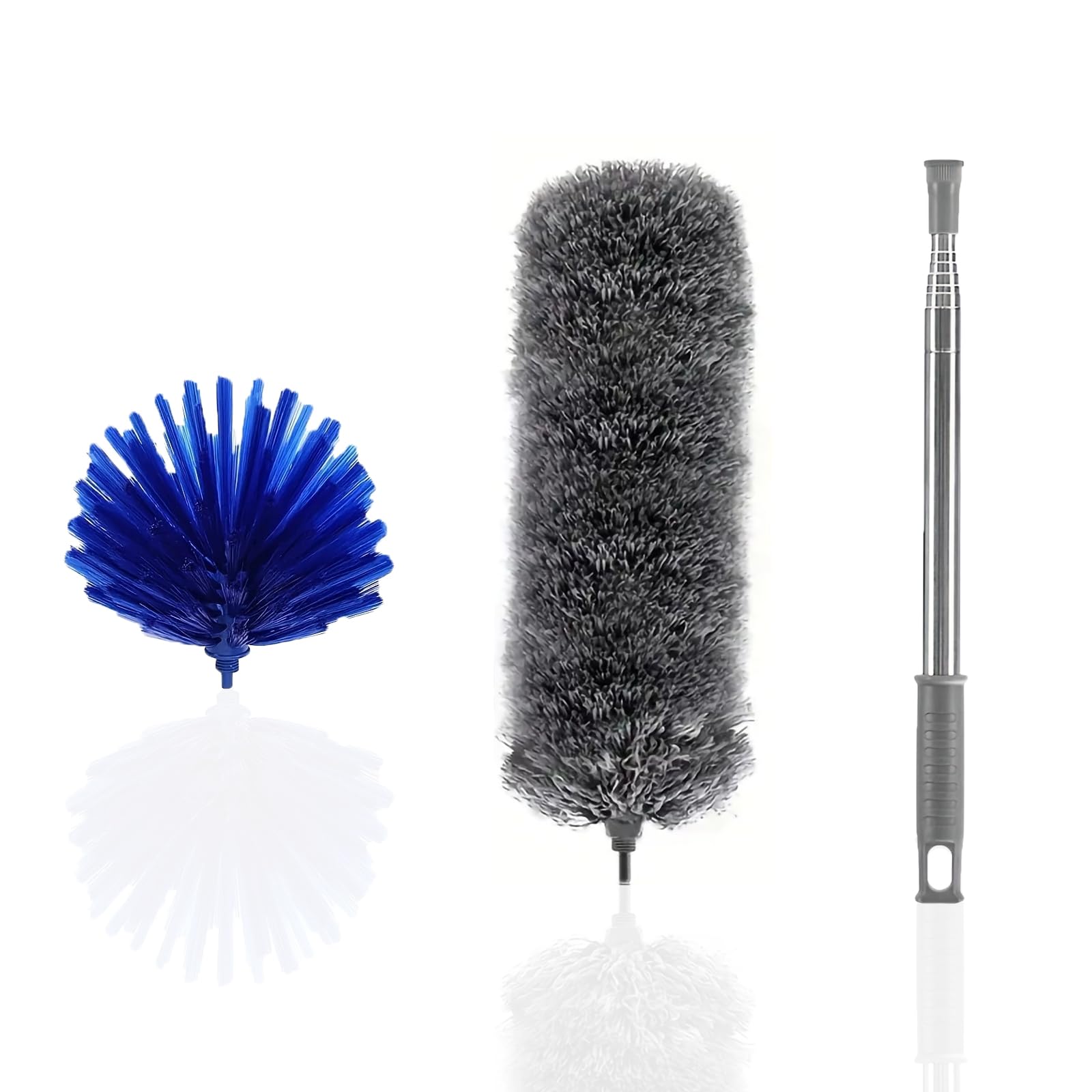Amazon.com: Yuibthr Cobweb Duster with Extension Pole, Spider Web Brush ...