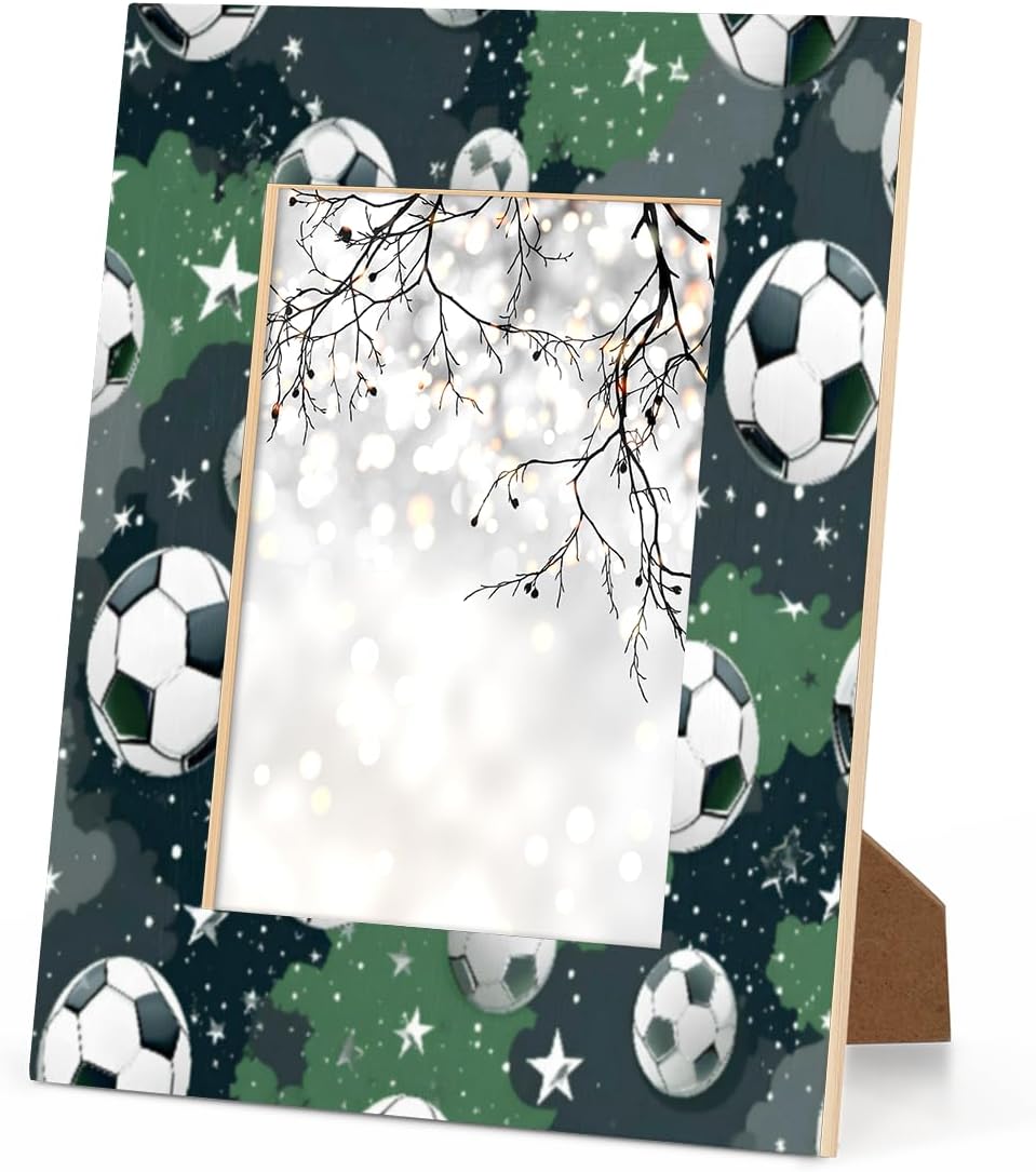 Amazon.com - Liberty Goddess Football Pattern 8x10 Picture Frame Soccer ...
