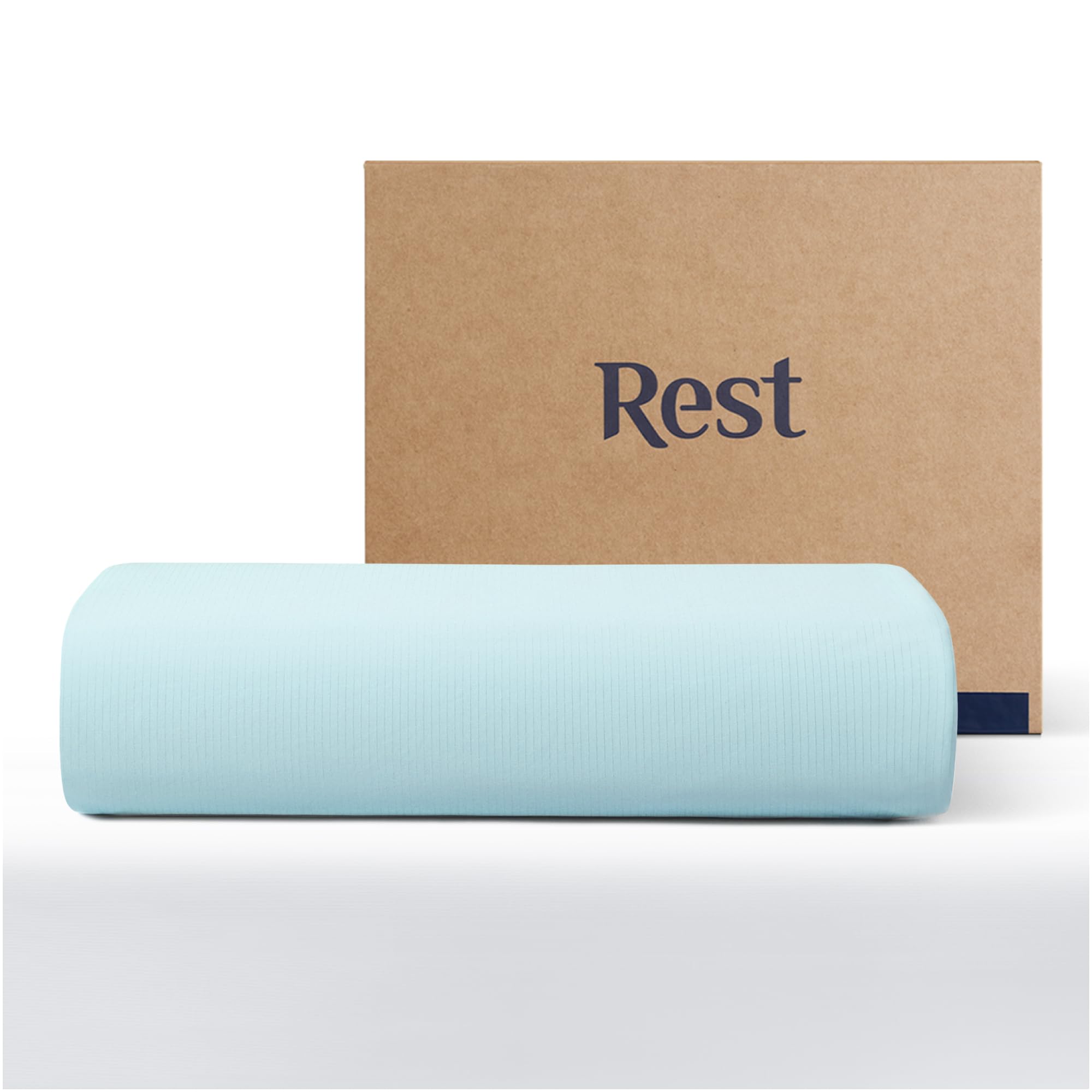 Amazon.com: REST® Evercool®+ Flat Sheet Full/Queen Size, Breathable ...