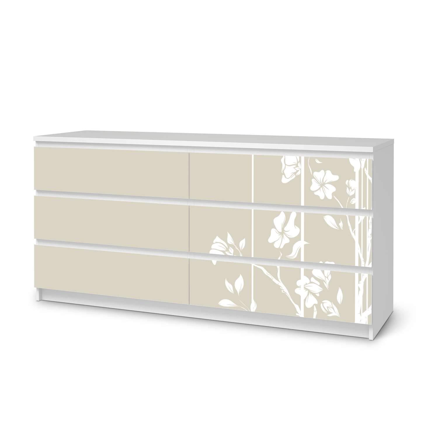 Malm Tattoos Folie Für Möbel Malm Kommode 4 Schubladen (IKEA) Tree