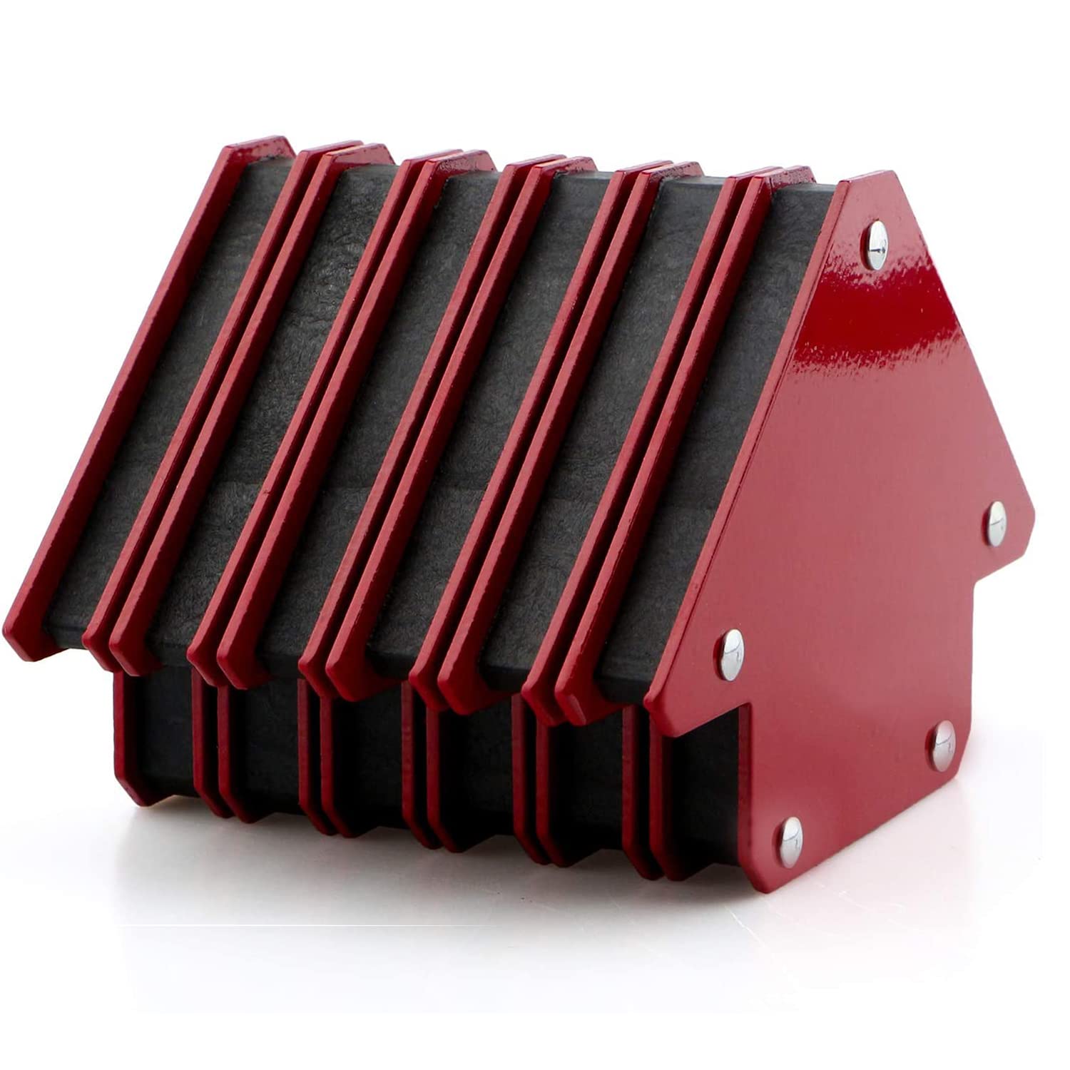 Snapklik.com : 6PC Arrow Welding Magnet, 50LB Strength Magnetic Welding ...
